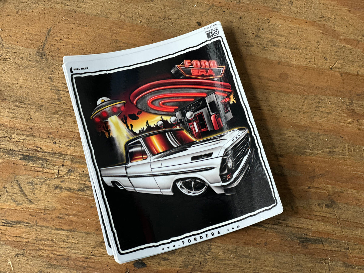 Bumpside UFO Sticker – Ford Era