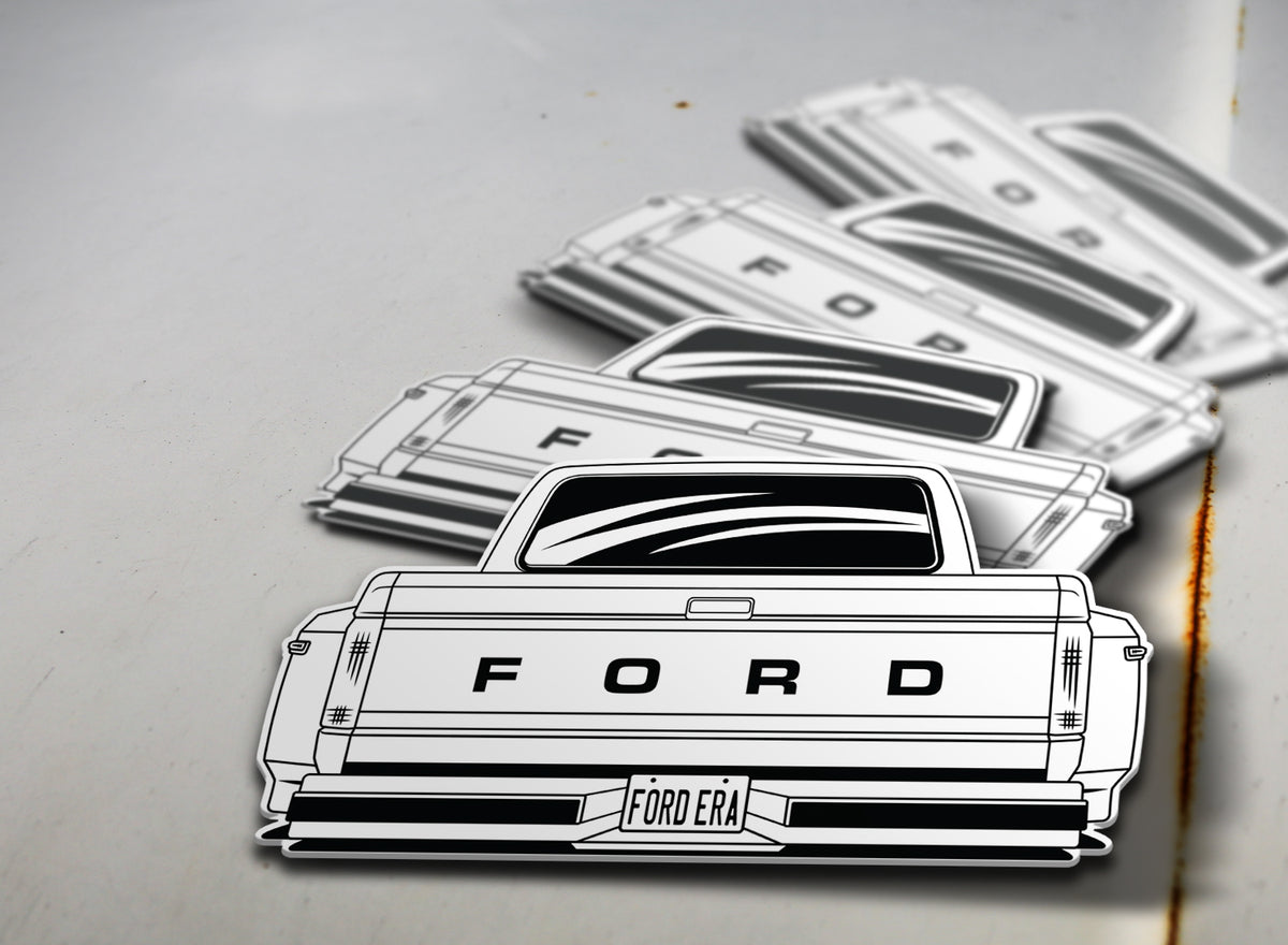 1987-91 Ford Pickup Dually Rear Sticker – Ford Era